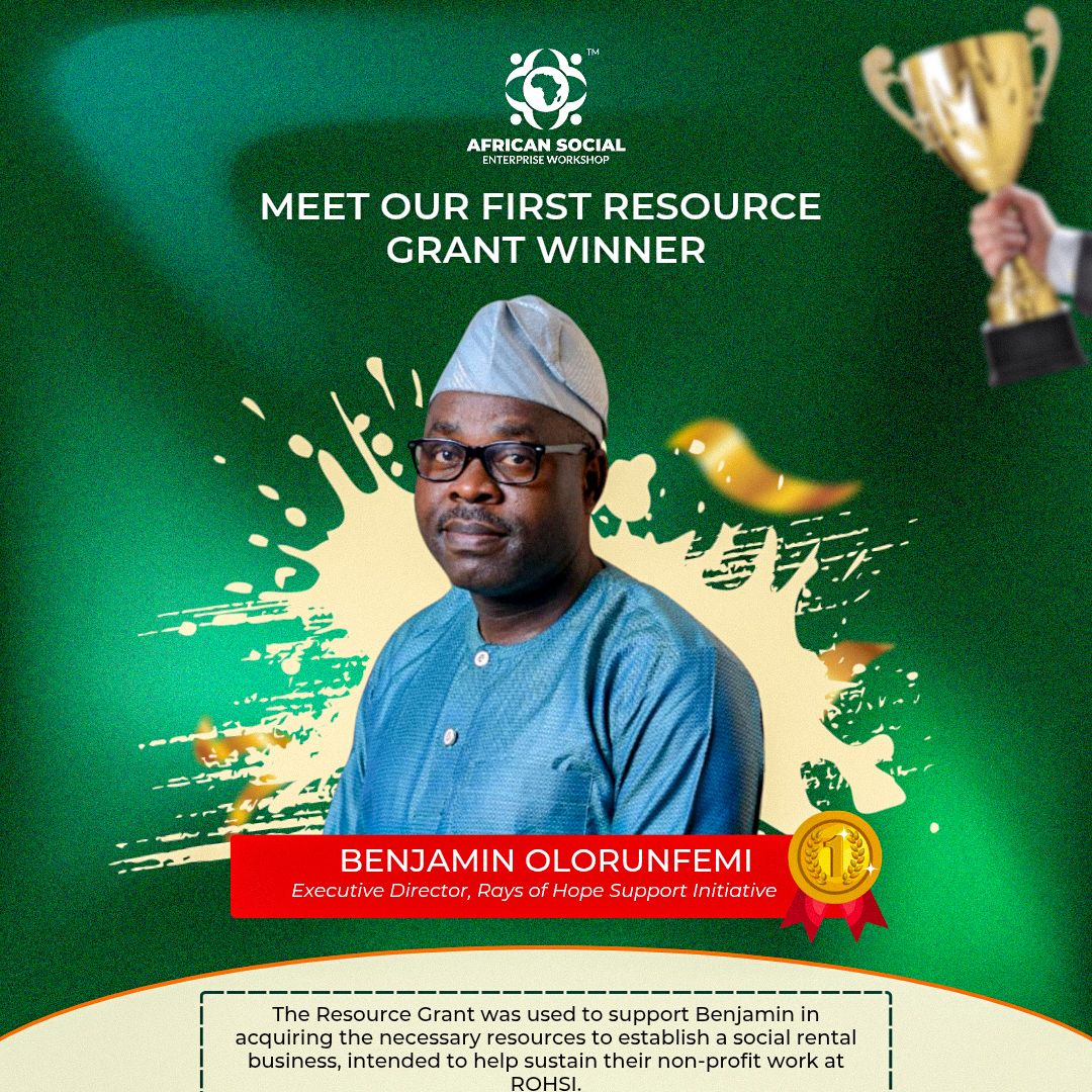 EMPOWERING SOCIAL IMPACT: THE ASEW RESOURCE GRANT & OUR FIRST WINNER ...